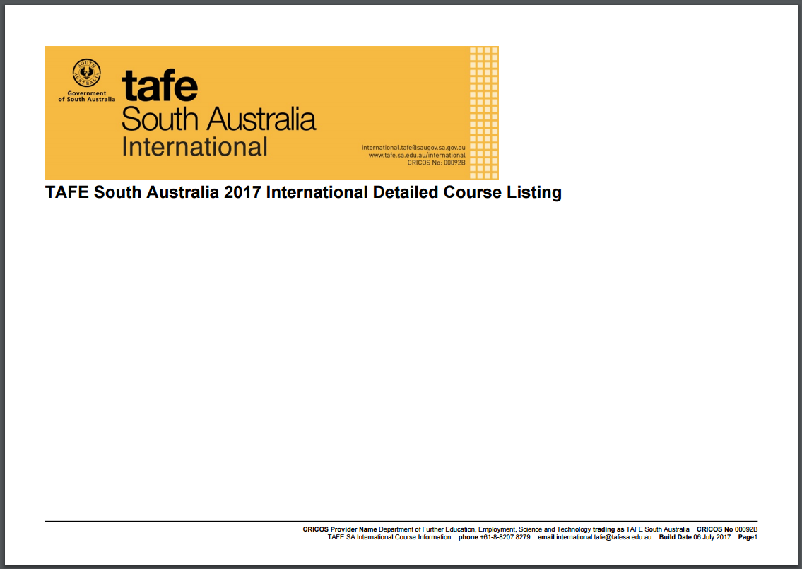 TAFE SA - White Pages®